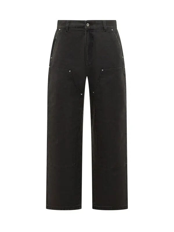 REPRESENT Worker Paintnt Trousers With Tasche Applicate