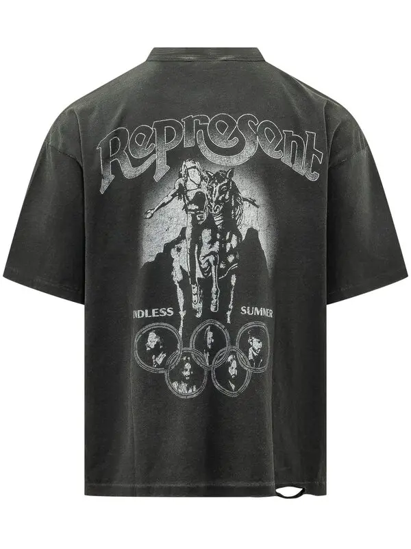 REPRESENT Pocketed Graphic T-shirt