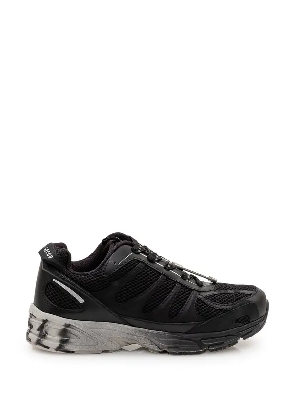 44 LABEL GROUP Sleek Dragger Sneakers With Mesh Inserts