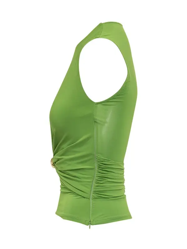 Elisabetta Franchi Elegant Knot-detail Top