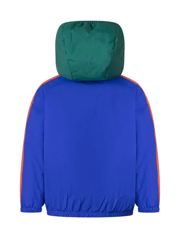 BOBO CHOSES Reversible Mini Anorak Jacket With Hood