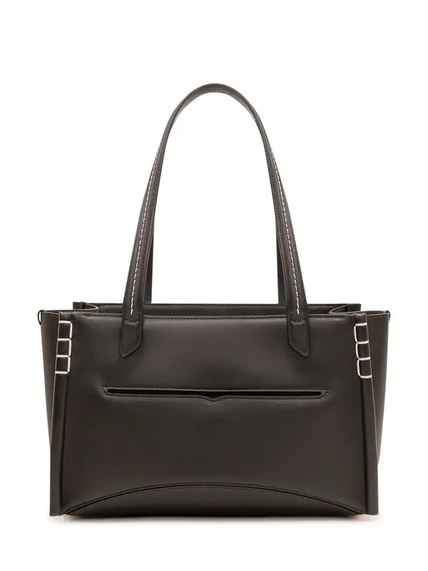 JW Anderson J. W. Anderson Elongated Loafer Basket Tote - Black