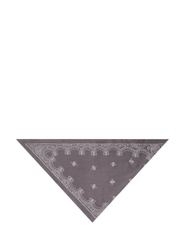 Destin Wool Triangle Bandana - Lava
