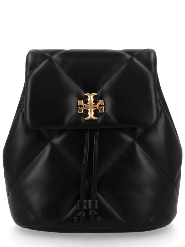 Tory Burch Quilted Leather Backpack - Black