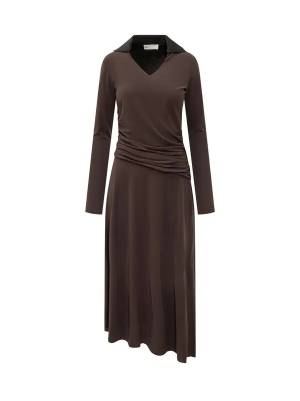 Tory Burch Collared Midi Suit