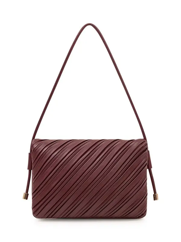 Victoria Beckham Soft Dorian Mini Handbag - Burgundy