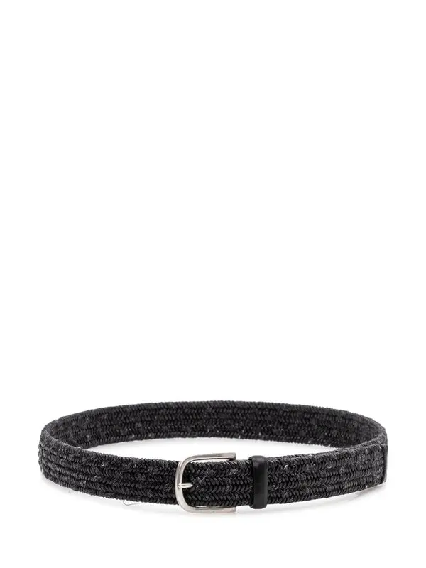 Orciani Mel. Skin Wool Belt - Antracite