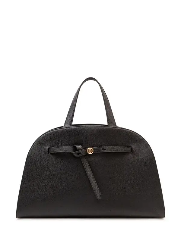 Tory Burch Romy Bauletto Handbag - Black