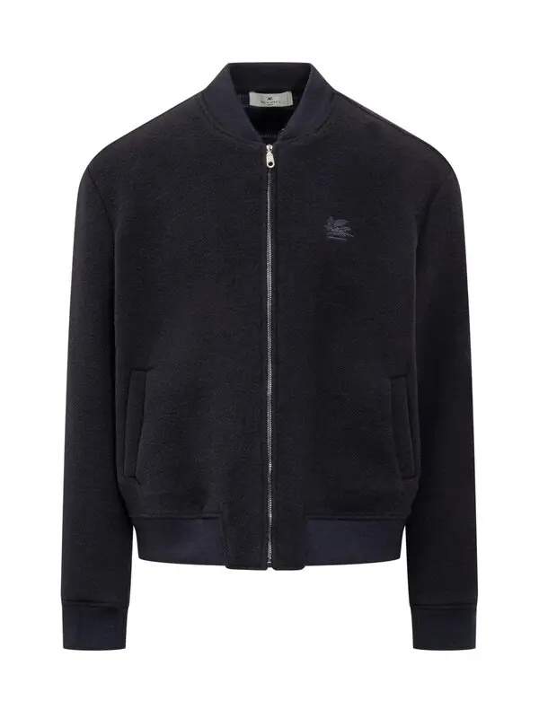Etro Wool Blend Bomber Jacket