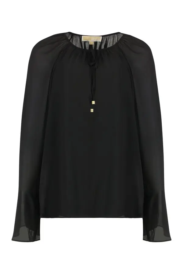 Michael Kors Polyester Blouse - Black