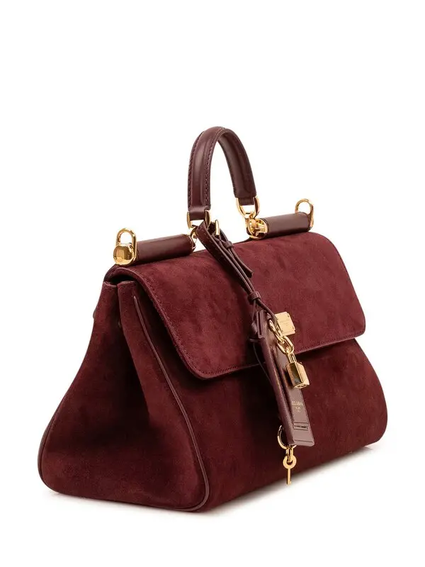 Dolce & Gabbana Dolce Style Crosta Leather Handbag