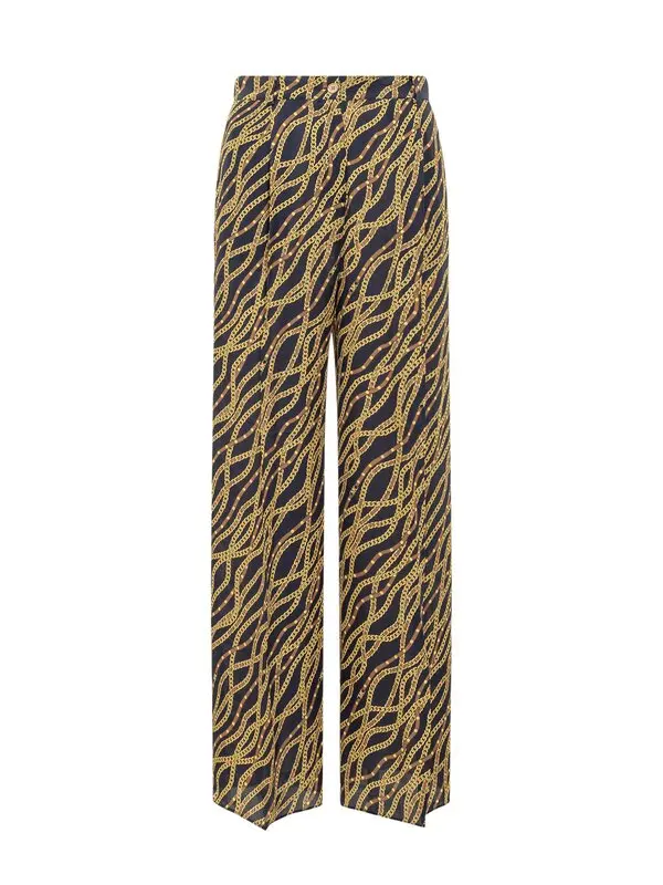 Michael Kors Paintntaloni Chain Trousers - Midnight