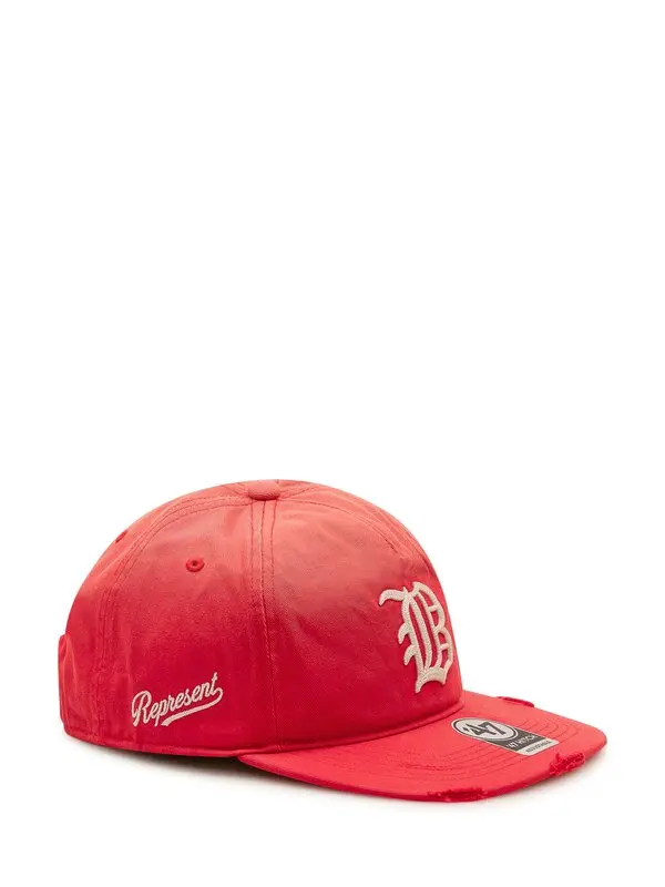 REPRESENT Brooklyn Washed Cap - Washed Red