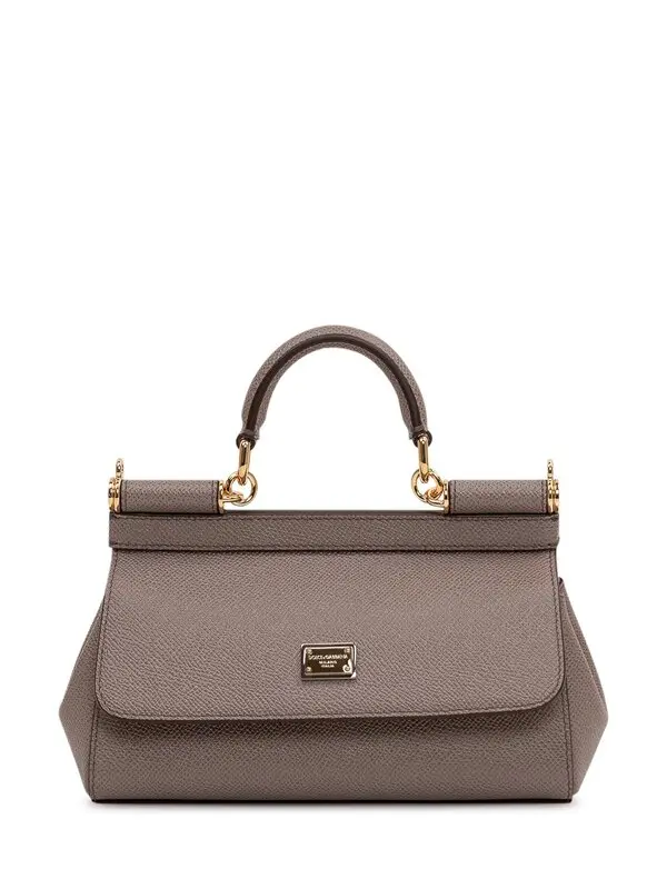 Dolce & Gabbana Vintage Inspired Mini Handbag - Fango Chiaro