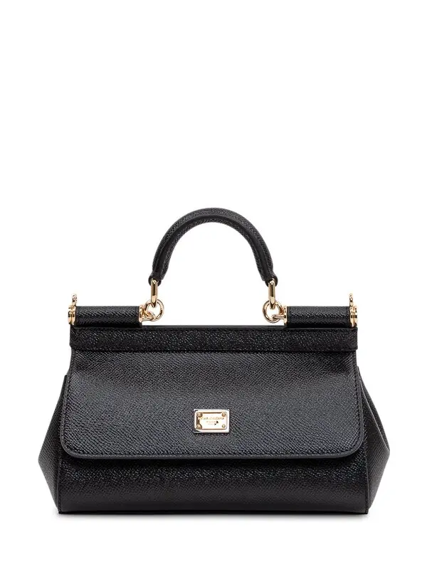 Dolce & Gabbana Leather Mini Handbag - Nero