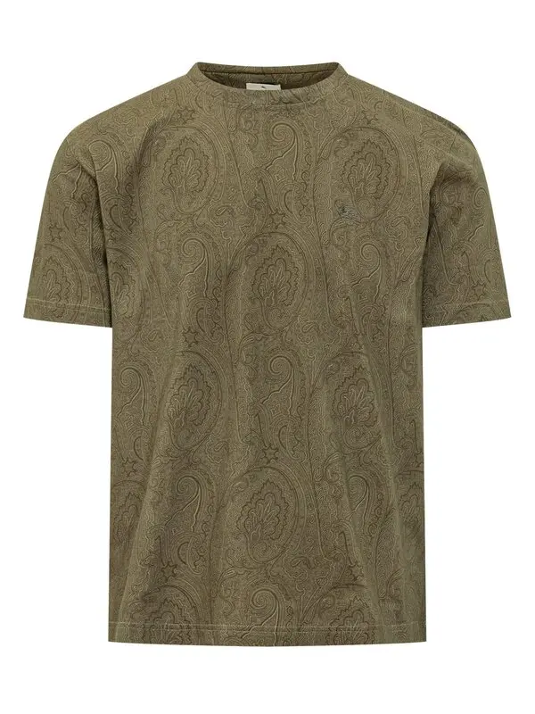Etro Artistic Motif T-shirt
