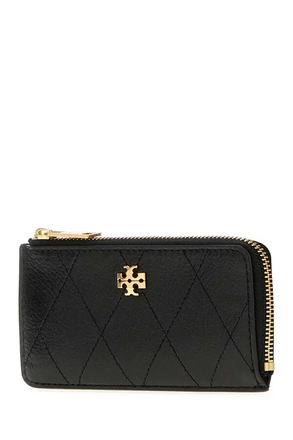 Tory Burch Mini Zip Cardcase - Black