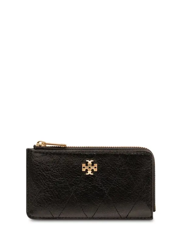 Tory Burch Mini Zip Cardcase - Black