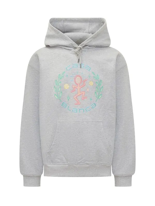 Casablanca Dance Jo Mini Sweatshirt - Grey Marble Loopback