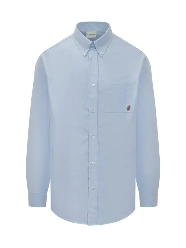 Drole De Monsieur Embroidered Logo Shirt
