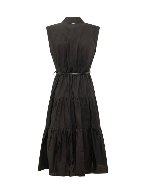 Michael Kors Belted Midi Shirt Dress
