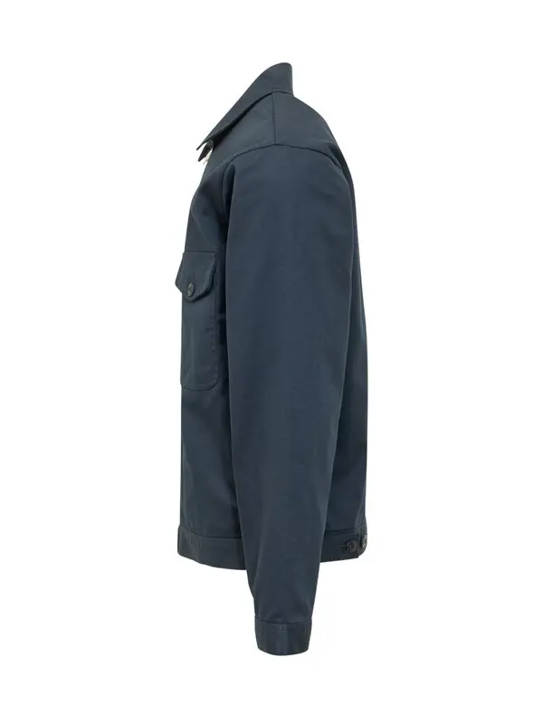 UNIVERSAL OVERALL Mini Zip-up Jacket With Front Pockets