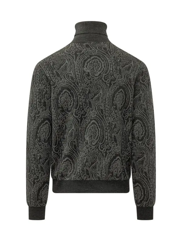 Etro Rome Knit Turtleneck Sweater