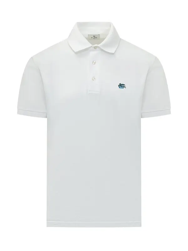 Etro Polo Rome For Summer - Bianco
