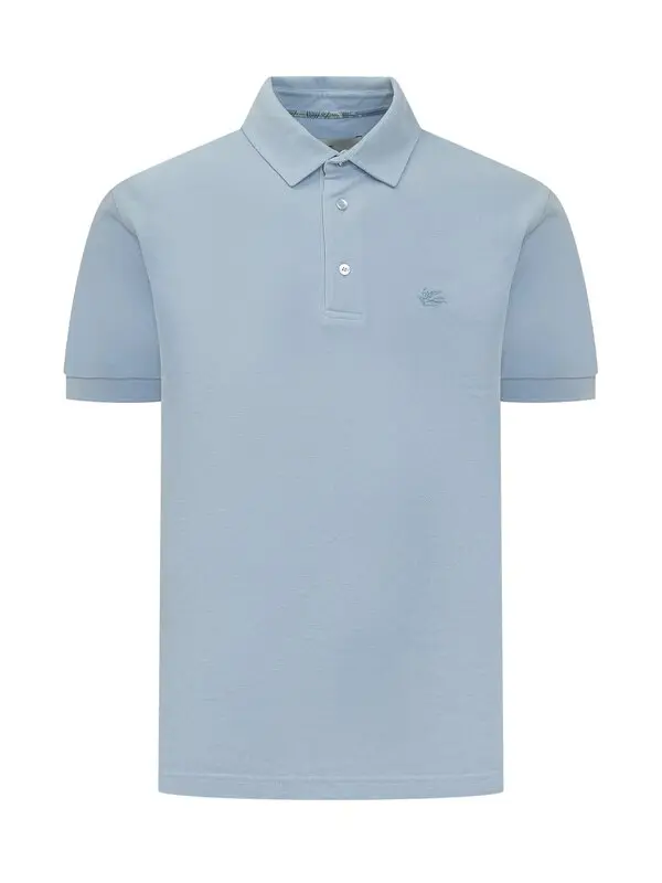 Etro Polo Shirt For - Celeste Chiaro