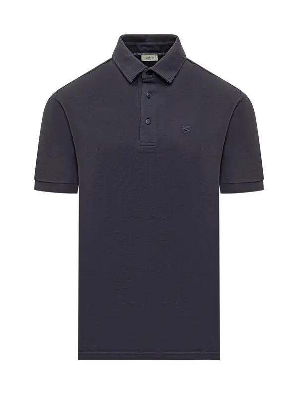 Etro Classic Cut Polo With Sleeves