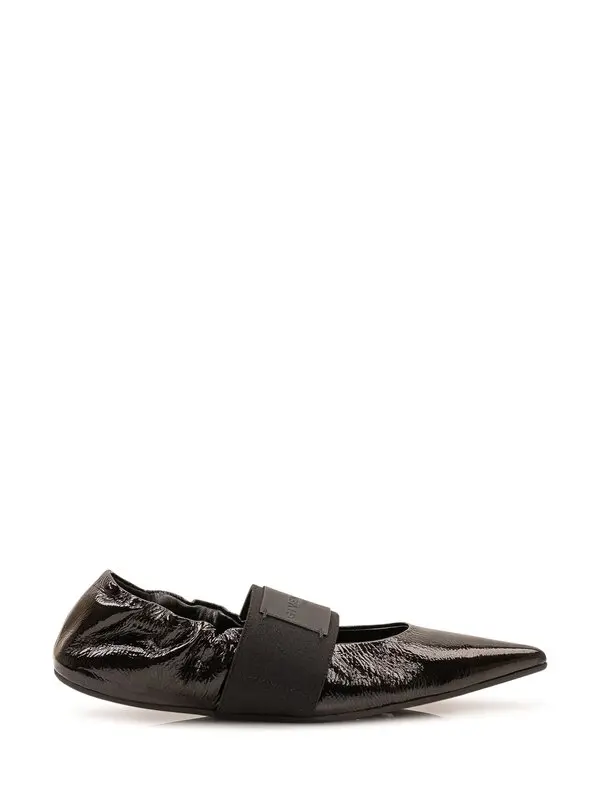 Givenchy Elegant Ballerina Tonal Flats - Black