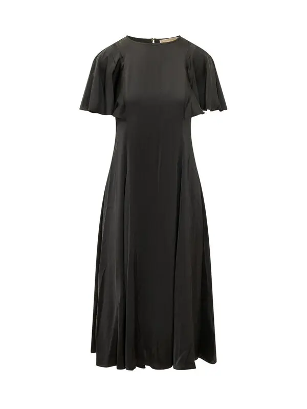 Michael Kors Cape Sleeve Midi Dress