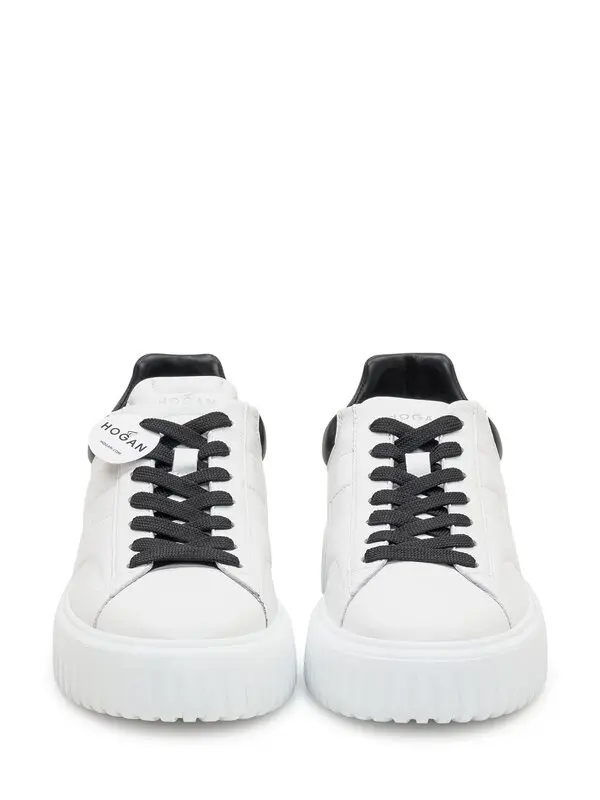 Hogan H-strip Sneakers - Bianco-nero