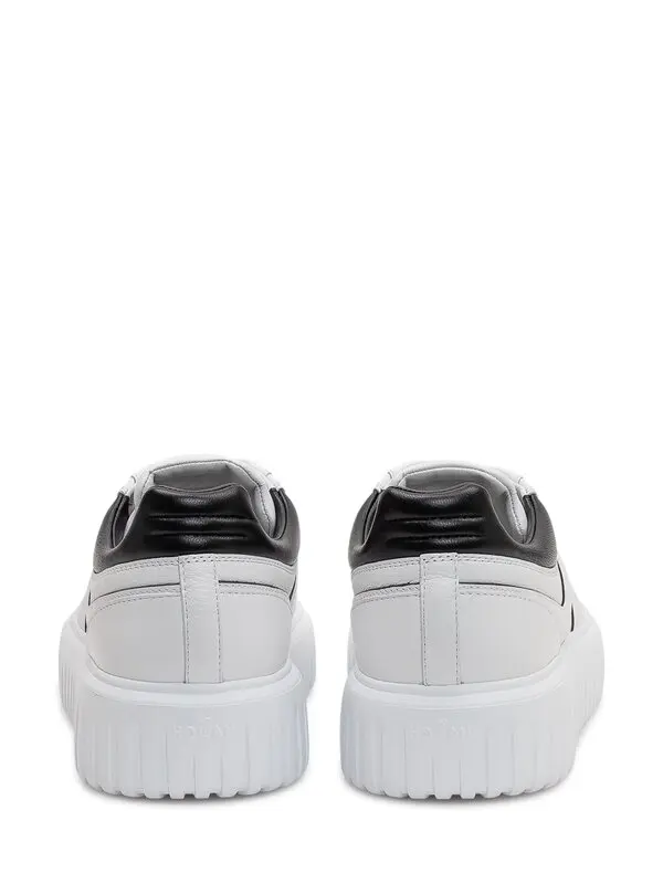 Hogan Stylish H-strap Sneakers - Bianco-nero