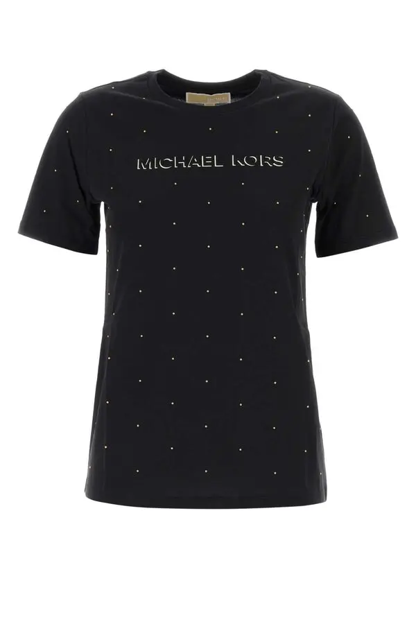 Michael Kors Classic Mk Stud T-shirt - Black