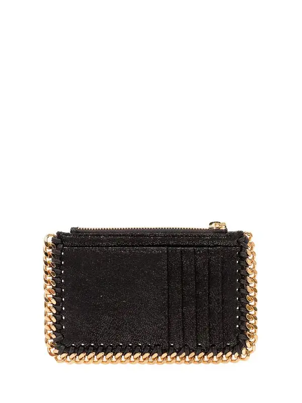 Stella McCartney Mini Zip Wallet - Black