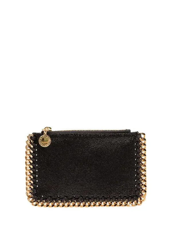 Stella McCartney Mini Zip Wallet - Black