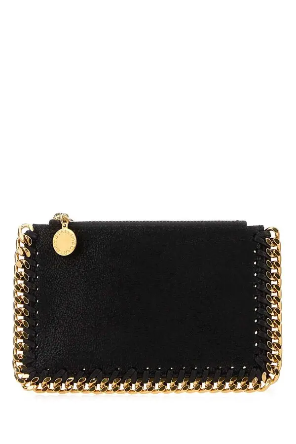 Stella McCartney Mini Zip Wallet - Black