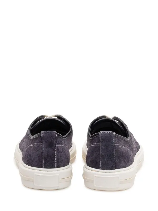 Hogan Stylish Sneaker With Visible Stitching - Blue