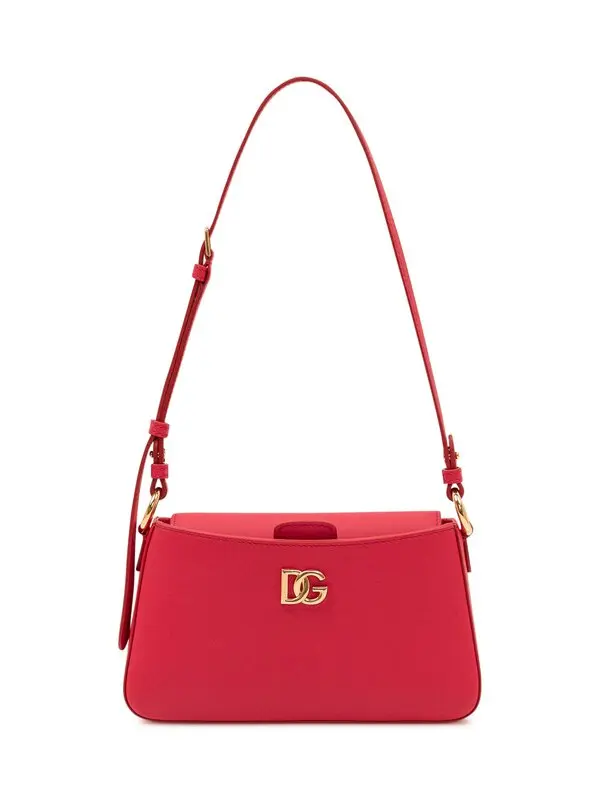 Dolce & Gabbana Leather Mini Phone Handbag - Rosso