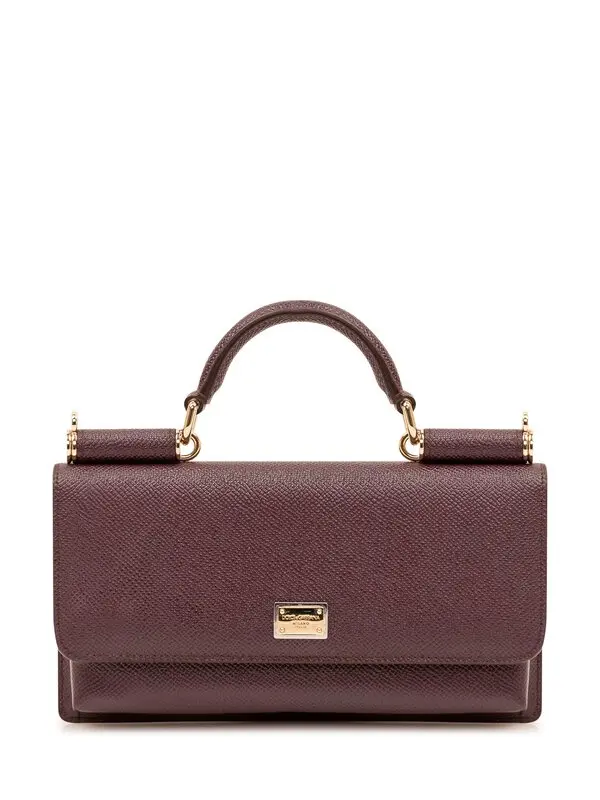Dolce & Gabbana Leather Handbag - Mosto