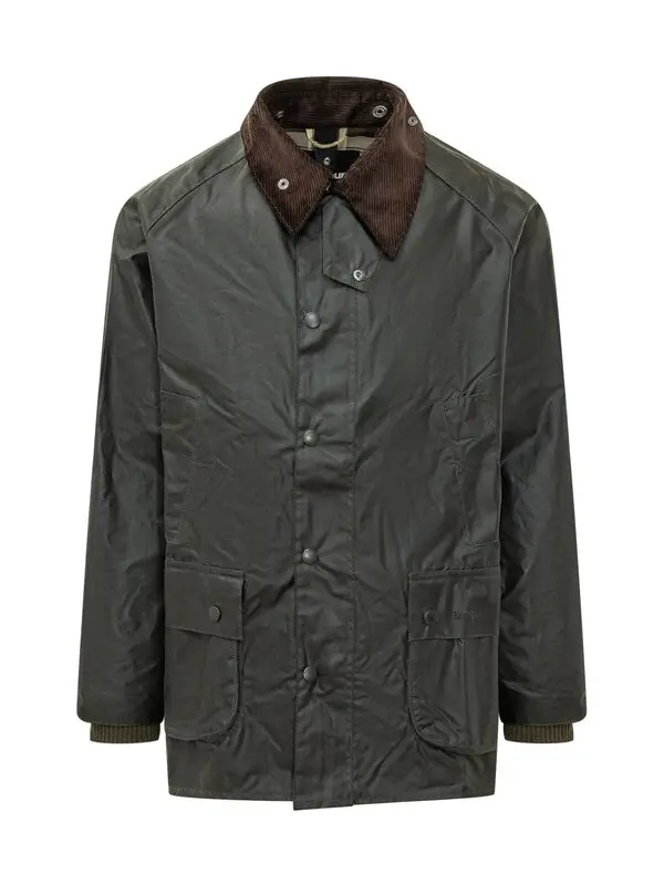 Barbour Cotton Velvet Jacket - Sage
