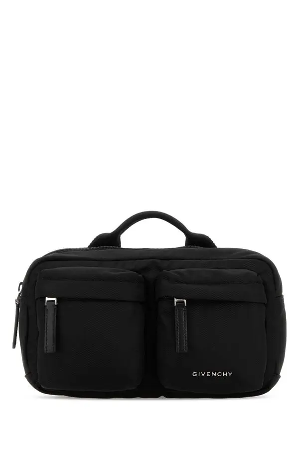 Givenchy Essential U Belt Bag In Nylon - Black