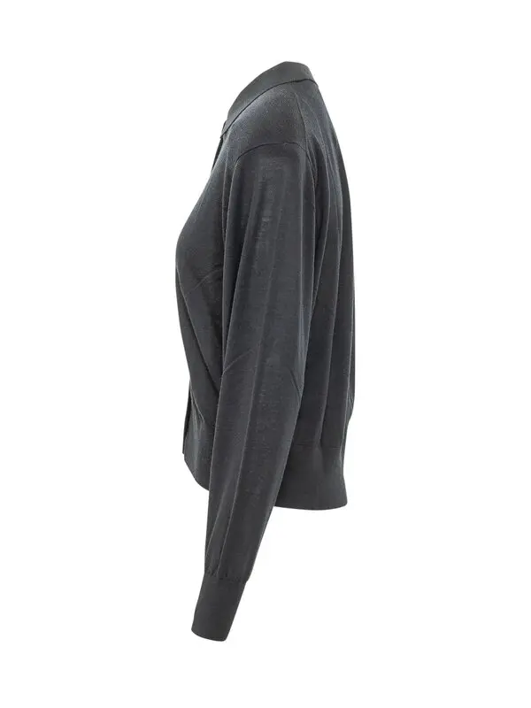 Ba&sh Boston Cardigan - Encre
