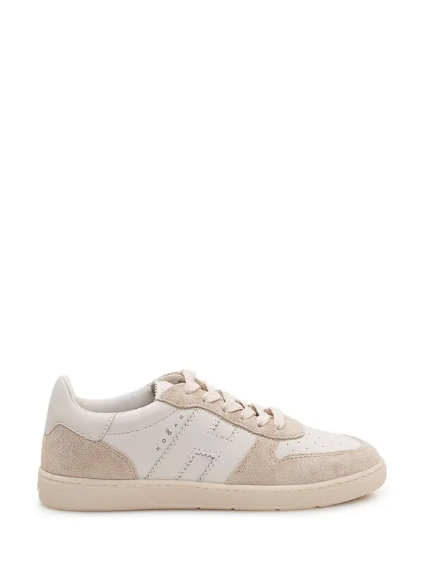Hogan Low Top Sneakers - Yogurt