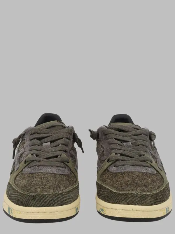 Premiata Leather Sneakers - Brown