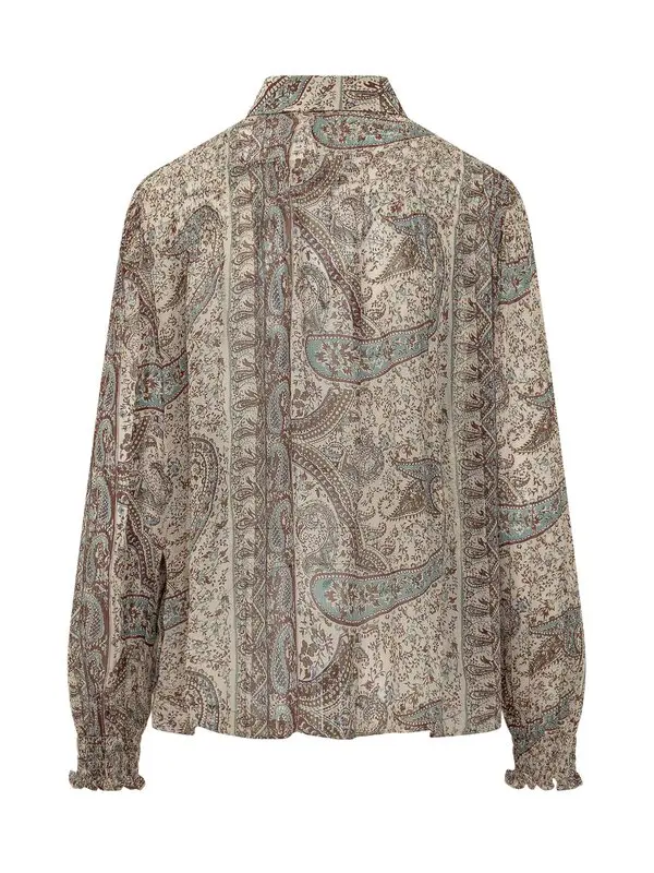 Ba&sh Cleo Button-up Shirt - Bleu