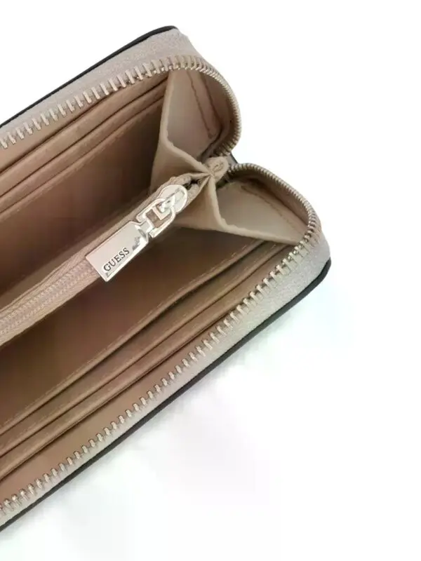 Guess Audrey Logo-plaque Zip-around Wallet
