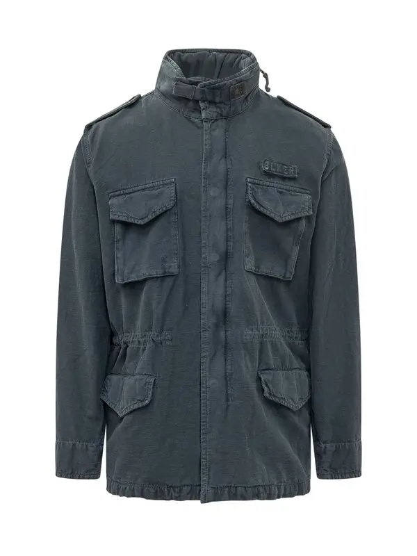 BL'KER Field Jacket With Pockets - Navy