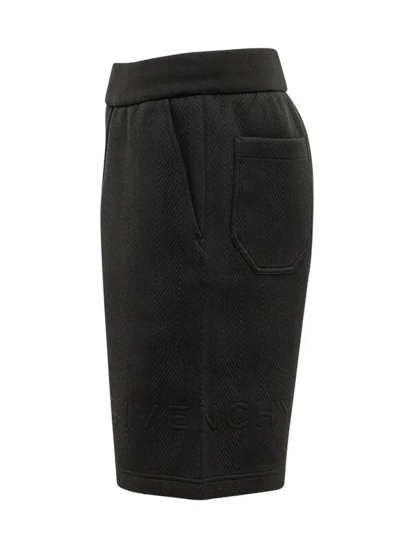 Givenchy Quilted Logo Shorts